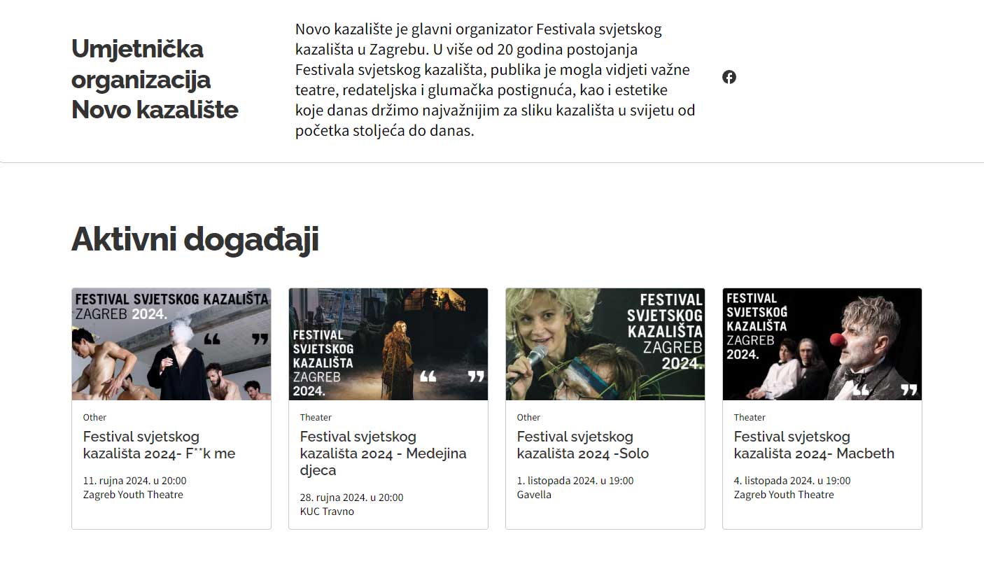 Počela je prodaja ulaznica za 2024 - World Theatre Festival Zagreb